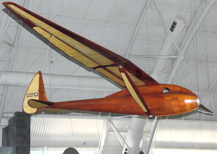 Bowlus 1-S-2100 Senior Albatross "Falcon": Segelflugzeug der USA von ...