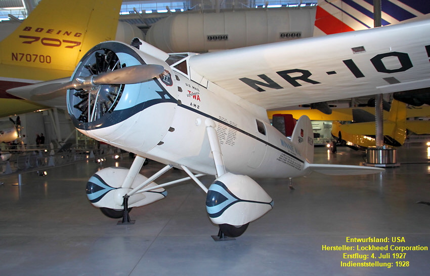 Lockheed 5C Vega "Winnie Mae": Mit diesem Flugzeug flog Wiley Post 1931 ...