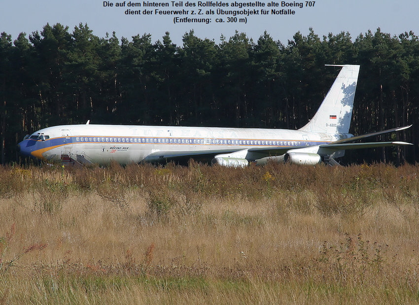 Boeing 707 - wurde die klassische konfiguration aller Jetliner der Welt