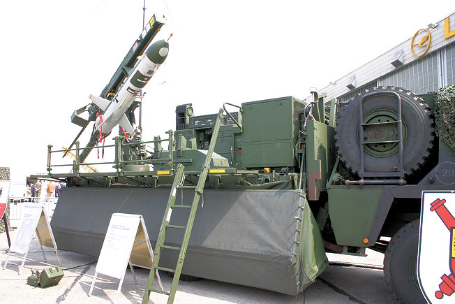 EADS CL 289 - Aufklärungsdrohne mit Fahrzeug als Abschussrampe