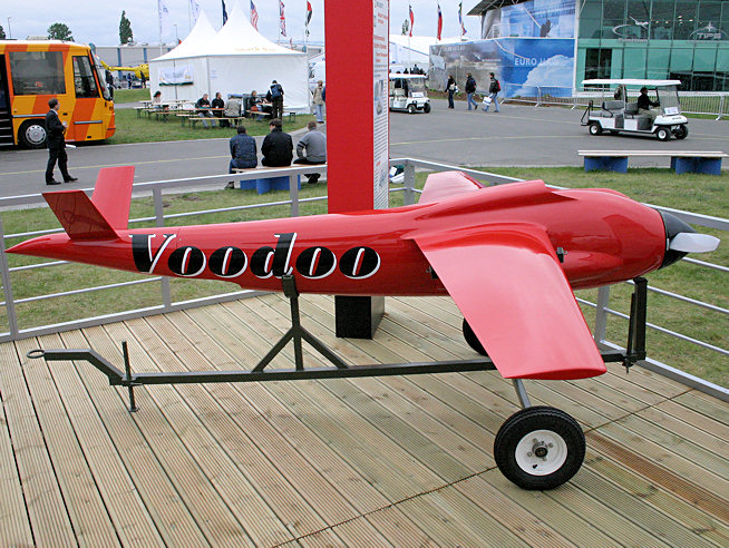 Voodoo, Meggitt Defence Systems - Die Drohne dient der Überwachung