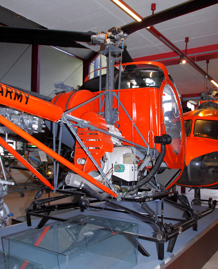 Hughes TH-55 Osage: einfacher und kostengünstiger Hubschrauber von 1968