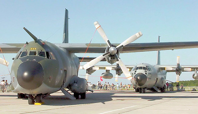 Transall C-160 - Militärisch genutztes Transportflugzeug