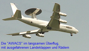AWACS - Fliegende Aufklärungs- und Leitzentrale der NATO