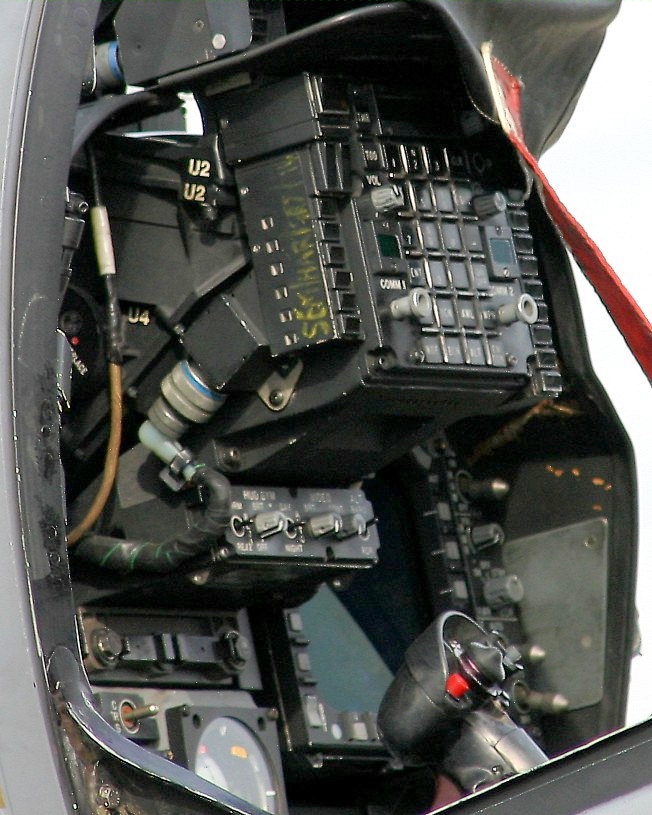 British Aerospace Harrier - Cockpit des Senkrechtstarters
