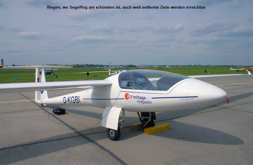 Stemme S 10-VT - Motorsegler mit 23 Meter Spannweite