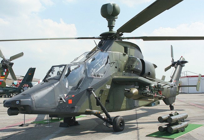 Eurocopter Tiger - Angriffs- und Panzerabwehrhubschrauber der BRD