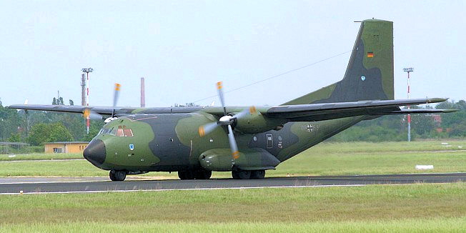 Transall C-160 - taktisches Transportflugzeug der Bundesrepublik