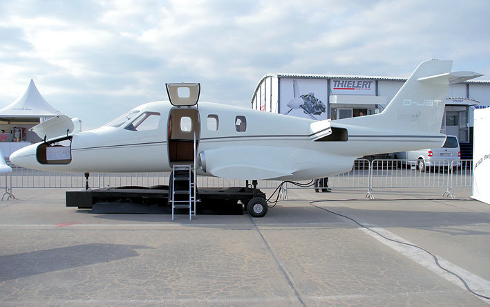 Diamond D-JET - Zukunftsprojekt eines ultimativen Privatflugzeugs