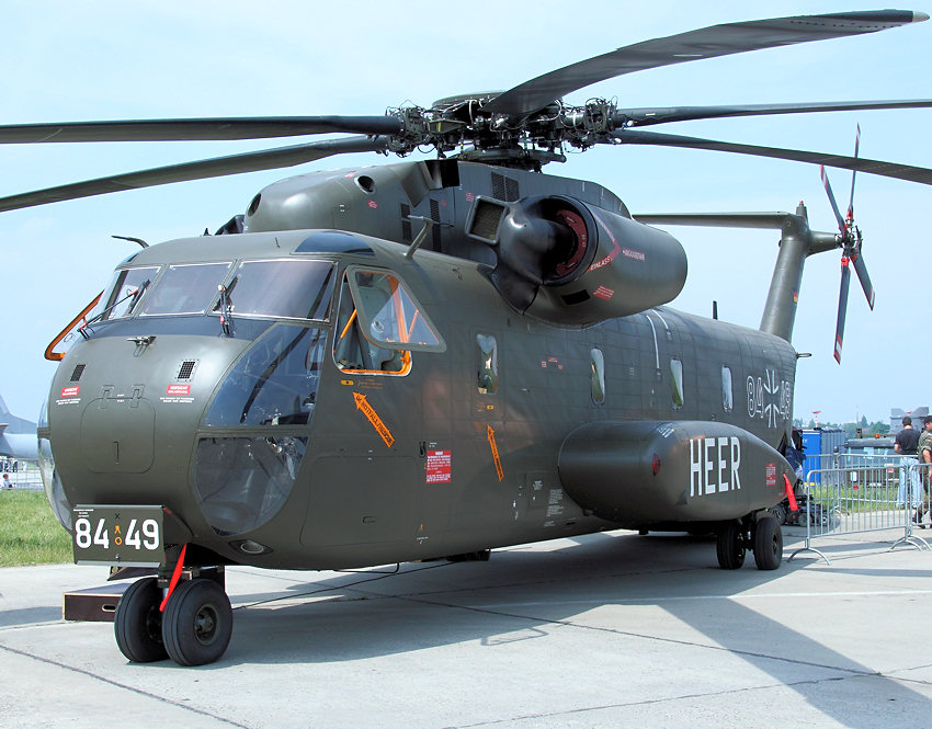 Sikorsky CH-53 G: Transporthubschrauber der Waffengattung Heer