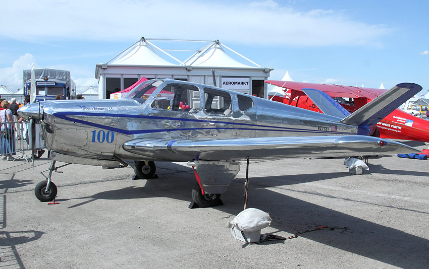 Beechcraft Bonanza 35 Straight: Flugzeug von 1947 mit V-Leitwerk