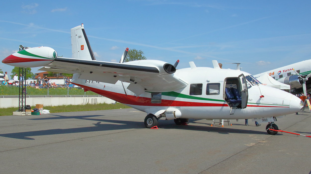 Piaggio P.166 - Schubantrieb
