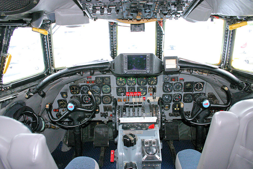 Lockheed Super Constellation Cockpit