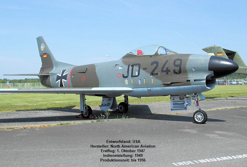 North American F-86 K Sabre: Erster Allwetter-Abfangjäger der Luftwaffe ...
