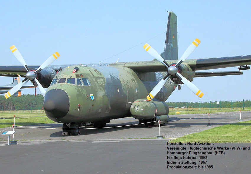 Transall C-160 D: Transportflugzeug der Bundeswehr vom ...