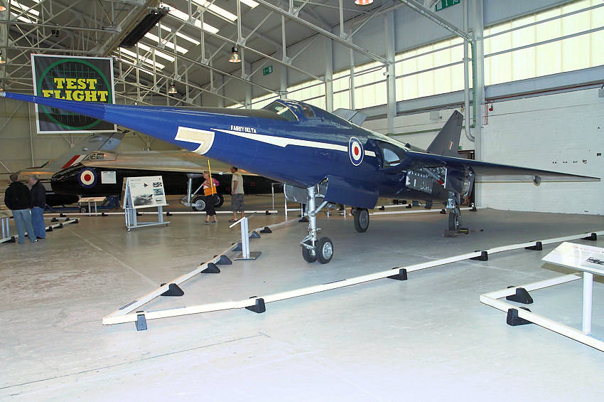 Fairey FD2 (Fairey Delta 2) - Deltaflügelflugzeug zur Erforschung des ...