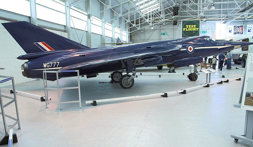 Fairey FD2 (Fairey Delta 2) - Deltaflügelflugzeug zur Erforschung des ...