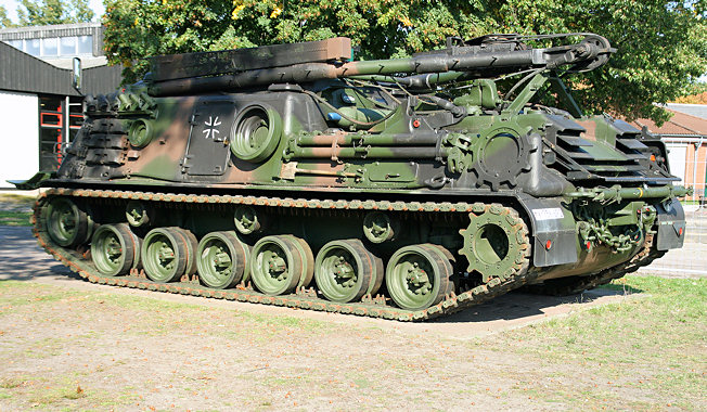 Bergepanzer M 88 - 1962 beschaffte die Bundeswehr 125 Stück