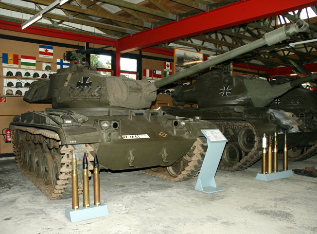 Kampfpanzer M 41 "Walker Bulldog" - Bei der Bundeswehr von 1956-1966