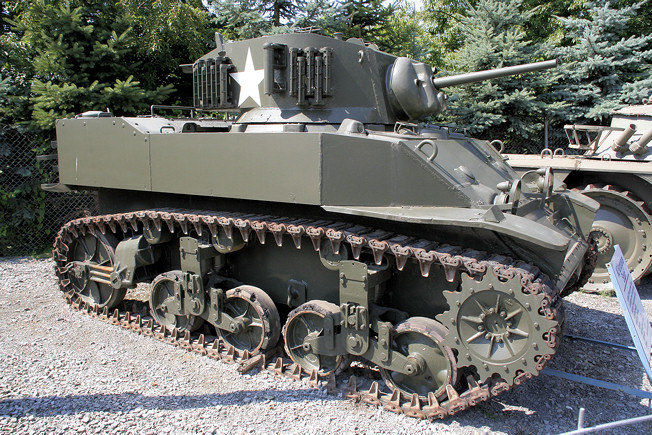 M3 Stuart - leichter US-amerikanischer Panzer ab 1941