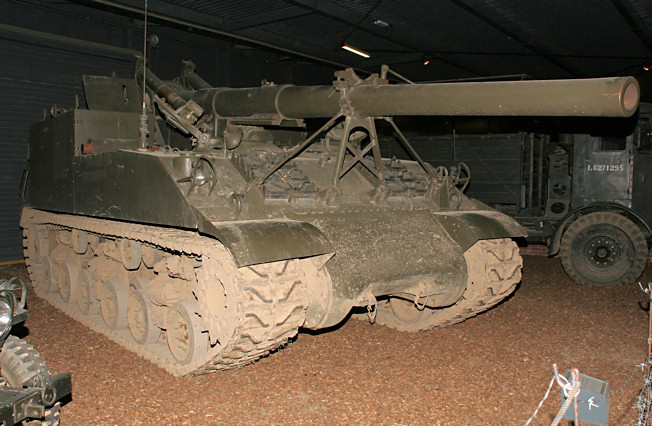 M40 Long Tom - Schweres Langrohrgeschütz auf Selbstfahrlafette der USA