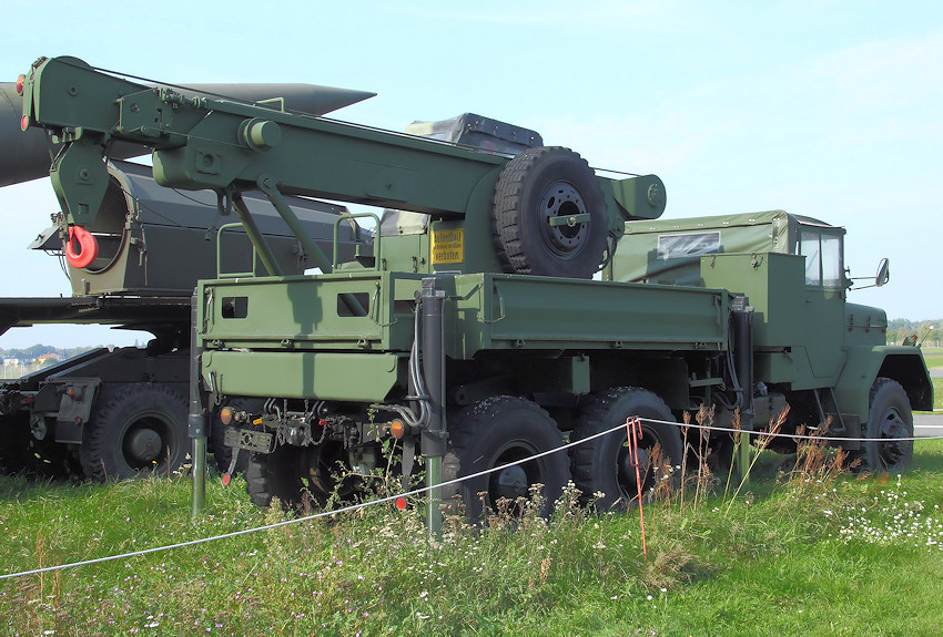 Pershing 1A Rakete - Flugkörper der Nato mit Atomsprengkopf