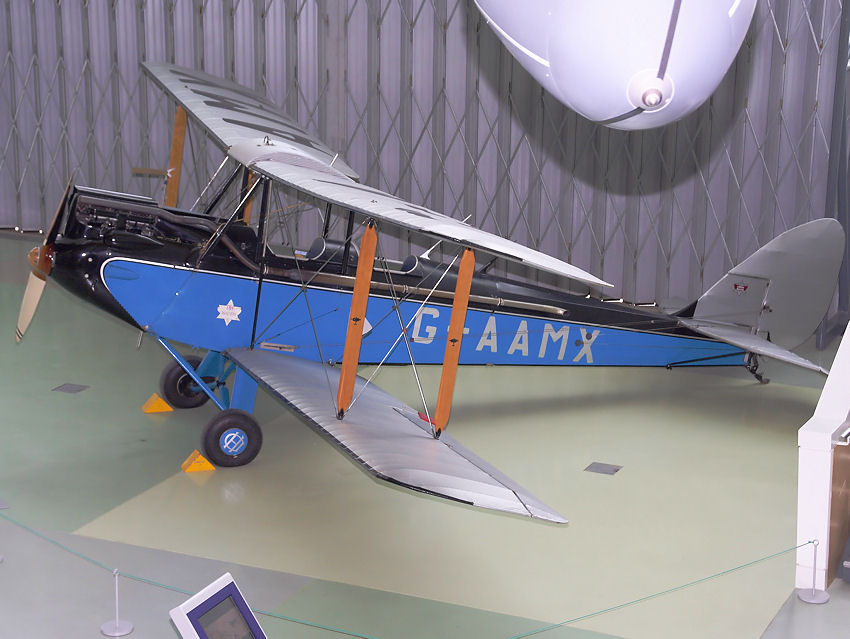 De Havilland D.H.60 Gipsy Moth - Vorgängermodell der Tiger Moth