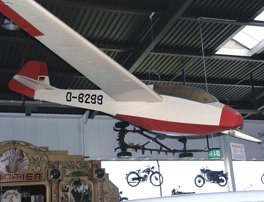 Scheibe Bergfalke II / 55 - Segelflugzeug von 1955