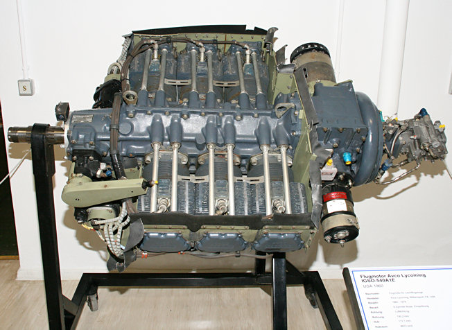 Avco Lycoming IGSO-540A1E - Boxermotor der Dornier Do-28 D Skyservant