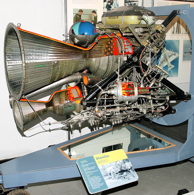 Hawker Siddeley Stentor - Triebwerk der atomaren Luft-Boden-Rakete Avro ...