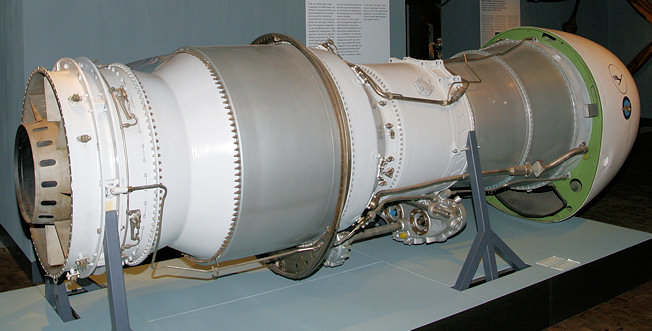 Pratt and Whitney JT3 - Turbojettriebwerk von 1950
