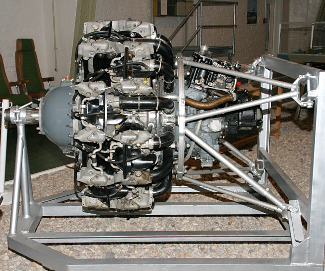 Pratt and Whitney R-1830-92D Twin Wasp - Flugzeugmotor von 1932