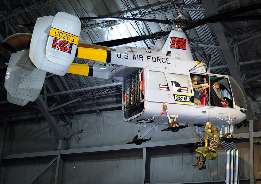 Kaman HH-43B Huskie: fliegt nach dem Vorbild Flettners mittels ...